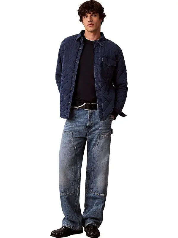 Calvin Klein Quilted Nylon Overshirt - Appalachian