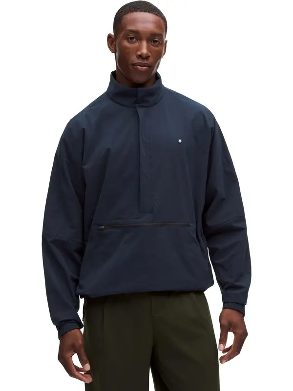 Lululemon Insulated Ripstop Golf Half Zip Jacket - True Navy