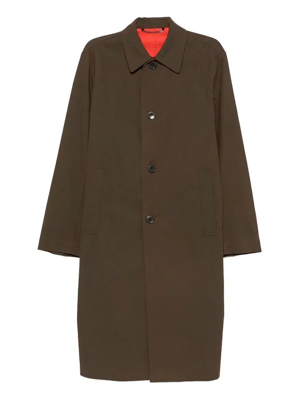 Dries Van Noten Cotton Coat - Brown