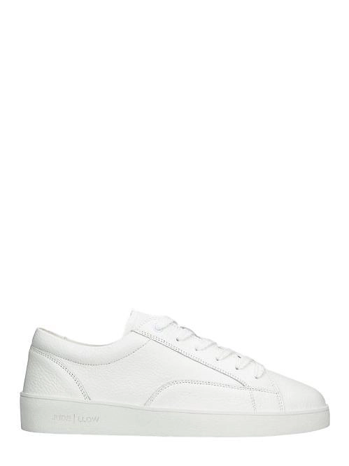 JUDE LLOW Nico Leather Trainers - White