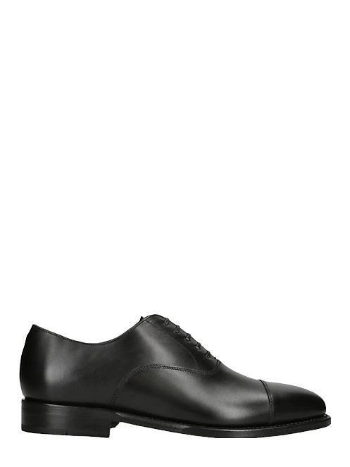 MORJAS The Oxford Leather Shoes - Black