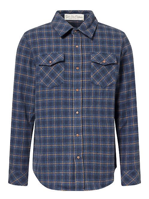 GODS TRUE CASHMERE Explorer Gemstone-embellished Cashmere Shirt - Eclipse