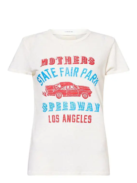 MOTHER The Lil Sinful Graphic-print T-shirt - Speedway
