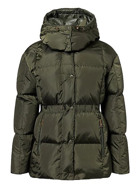 Moncler Agneux Hooded Shell Jacket - Green