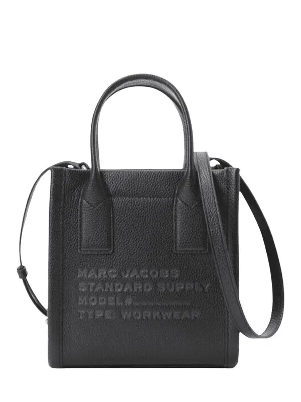 Marc Jacobs Small Tote Leather Bag - Black