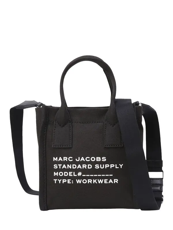 Marc Jacobs Small Canvas Tote Bag - Black