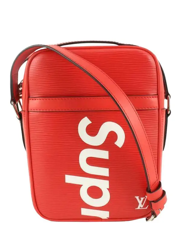LOUIS VUITTON X Supreme Danube Pm Bag - Red