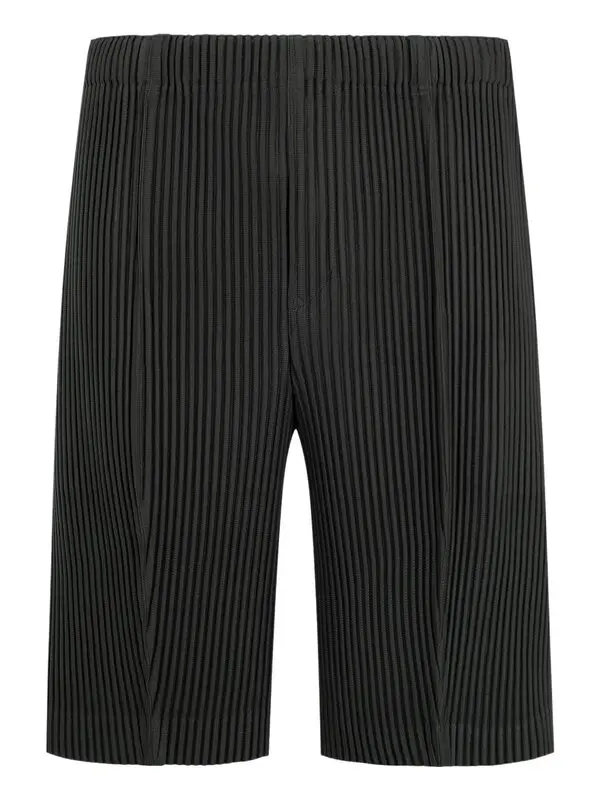 Issey Miyake Pleated Shorts - Grey