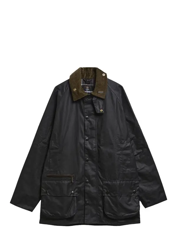 Barbour Icons Beaufort Wax Jacket - Blue