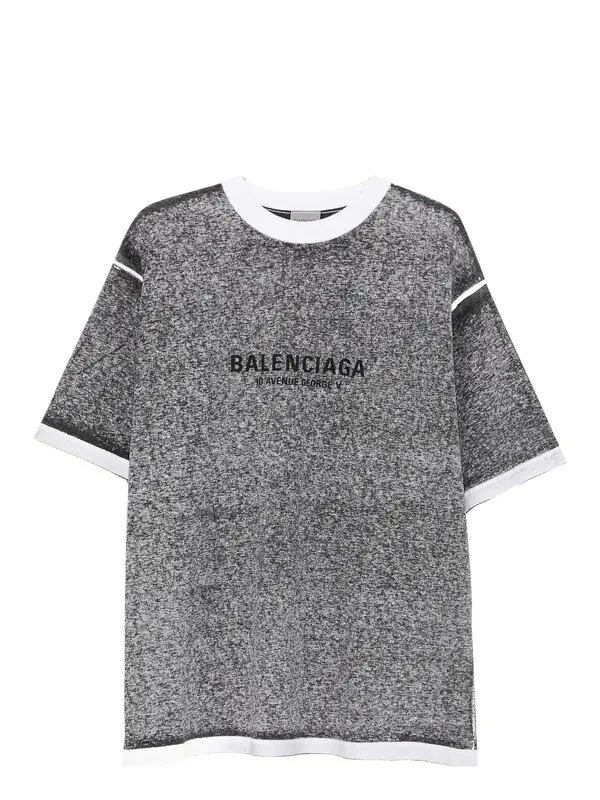 Balenciaga Medium Fit T-shirt - Black