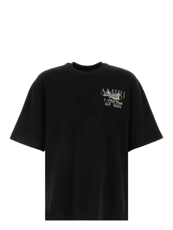 Amiri A World Of Hope And Dreams" Oversized T-shirt - Black