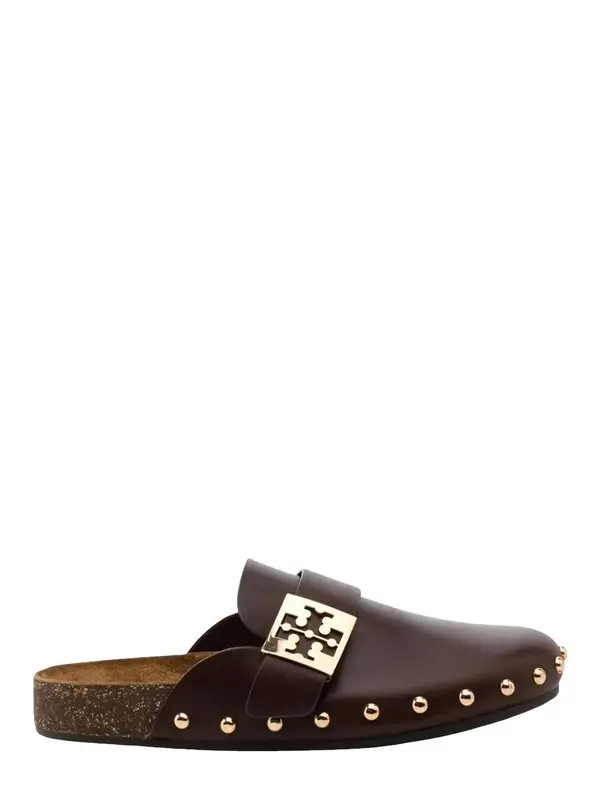 Tory Burch Studded Mule - Tan
