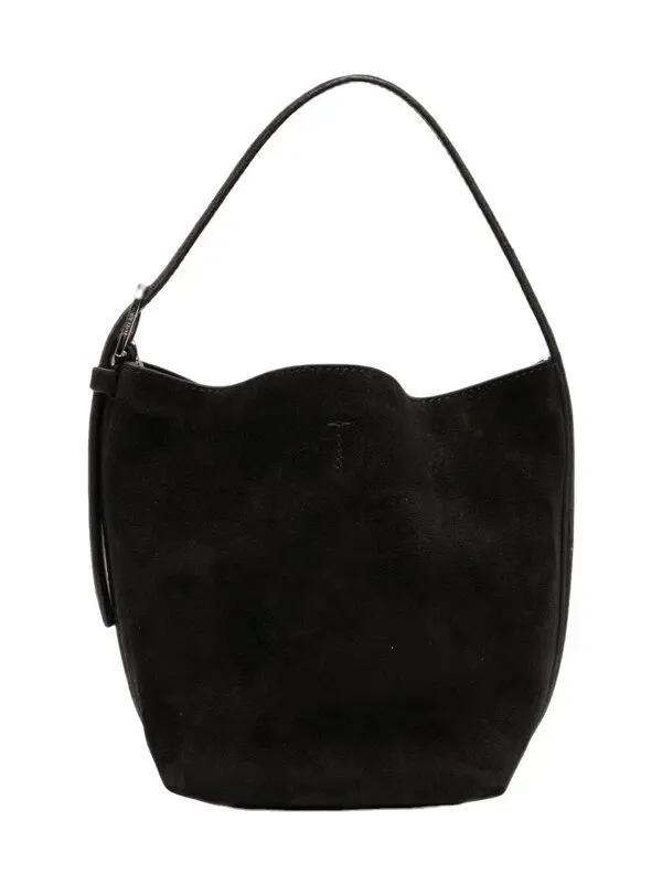 TOTEME Belted Petite Leather Tote Bag - Brown