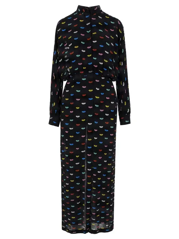 Fiorucci Long-sleeve Printed Shirt Dress - Multi