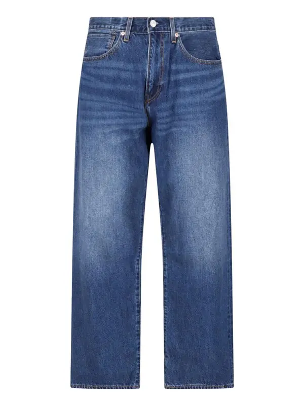 LEVI'S STRAUSS High-rise Straight-leg Jeans - Blue