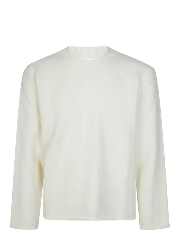 DIANA STUDIO Distressed Knit Sweater - Bianco