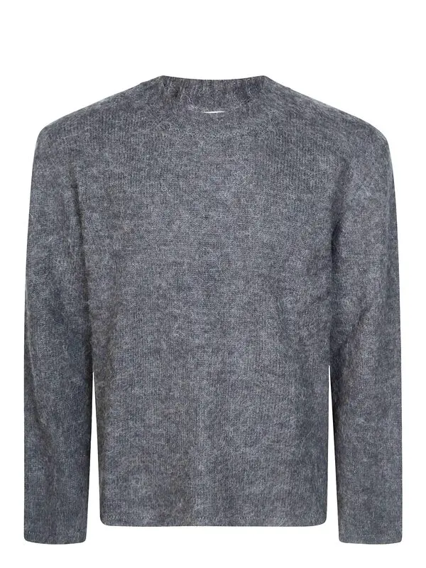 DIANA STUDIO Distressed Knit Sweater - Grigio