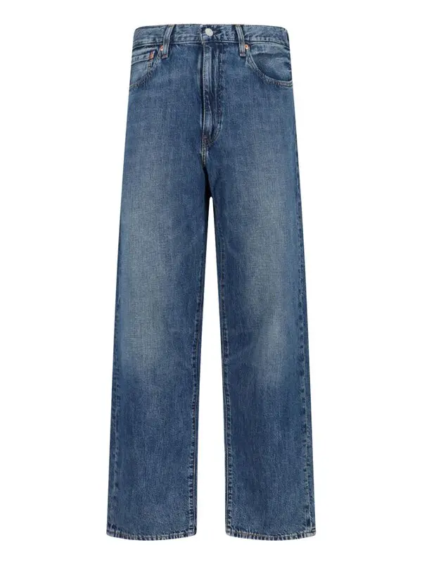 LEVI'S STRAUSS Relaxed Straight-leg Jeans - Blue