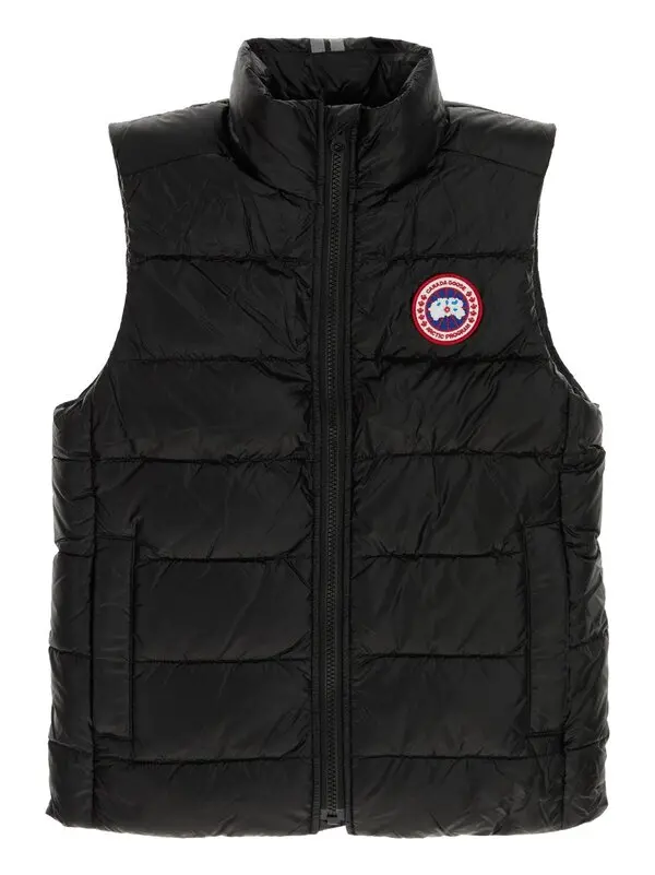 Canada Goose Youth Crofton Puffer Vest - Blacknoir