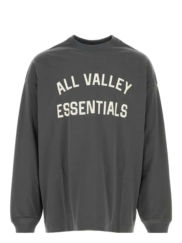 Fear Of God Oversized Cotton T-shirt - Grey