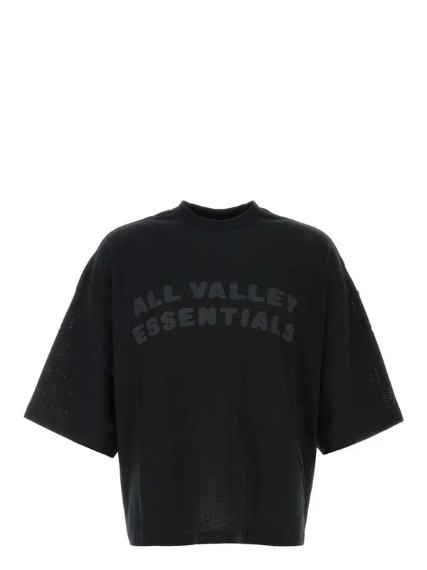 Fear Of God Mesh Oversized T-shirt - Black