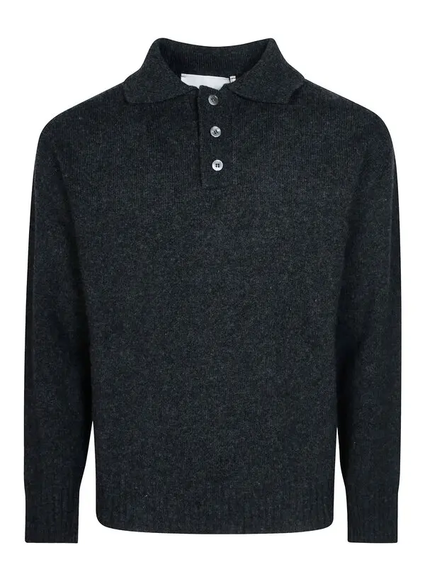 AMARANTO Polo Shirt - Grigio