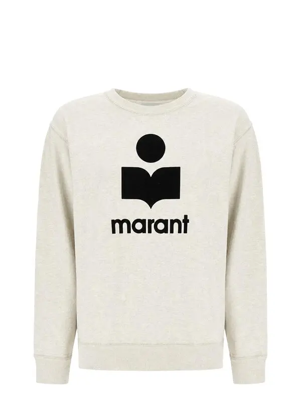 MARANT Mikoy Cotton-polyester Sweatshirt - Ivory