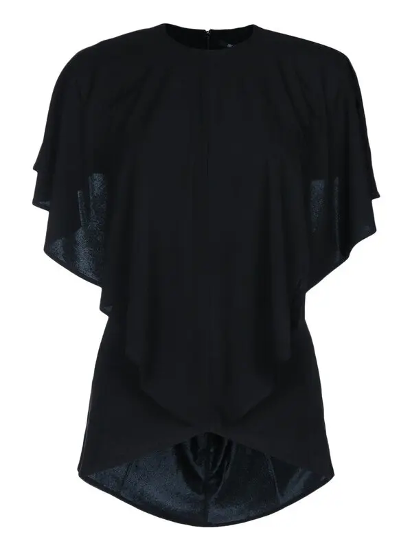 Jacquemus Pisco Cropped Top - Black
