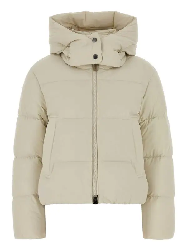 Woolrich Stretch Nylon Down Jacket - White