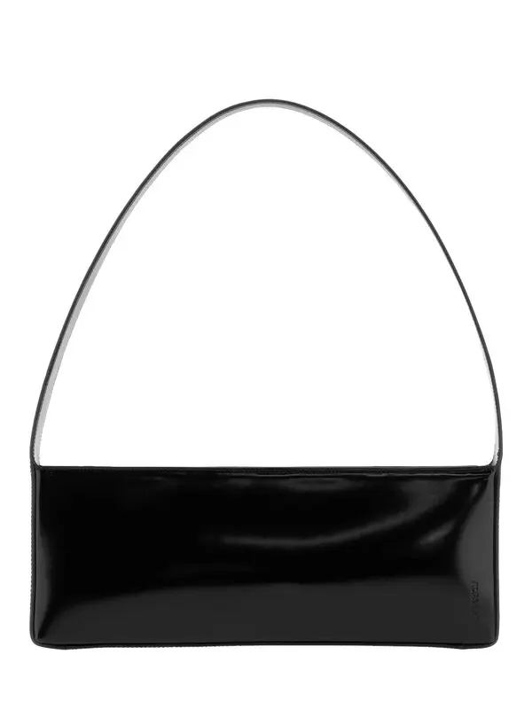JIL SANDER Monolith Leather Handbag - Black
