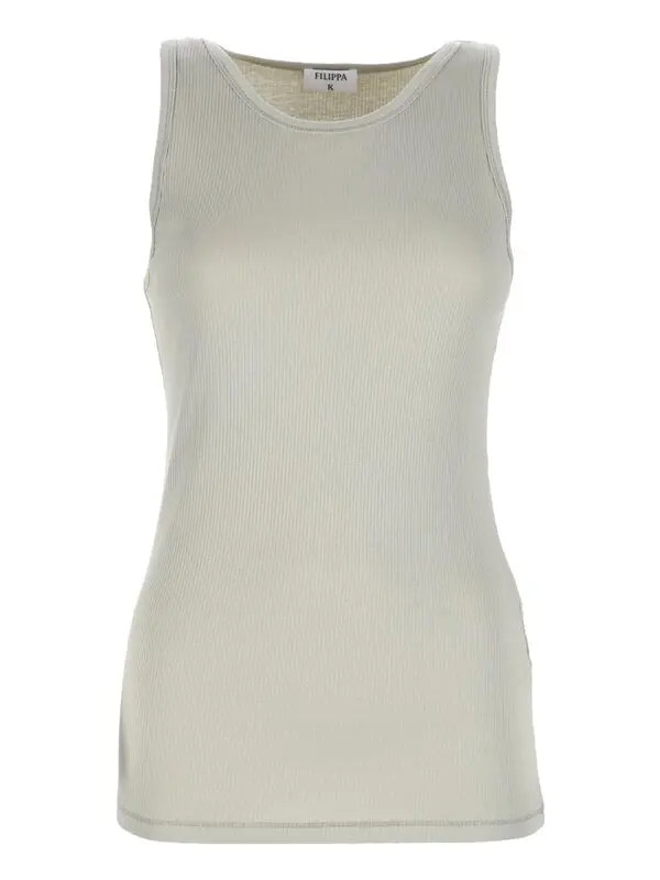 Filippa K Ribbed Tank Top - Green