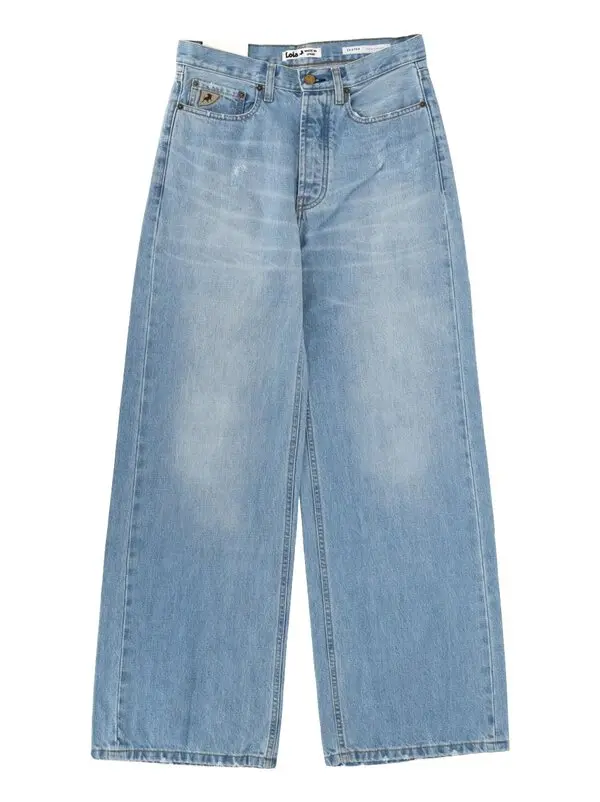 LOIS Loose Fit Wide-leg Jeans - Denim
