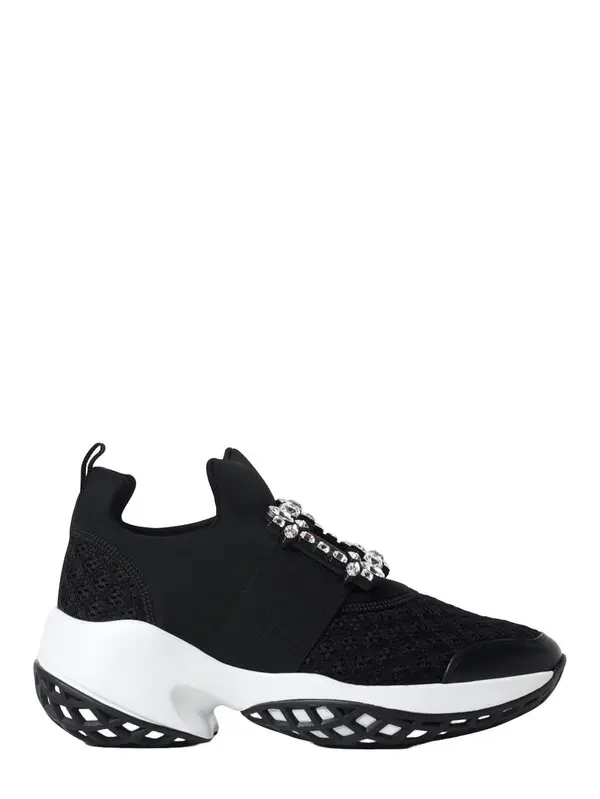 ROGER VIVIER Embellished Sneakers - Black