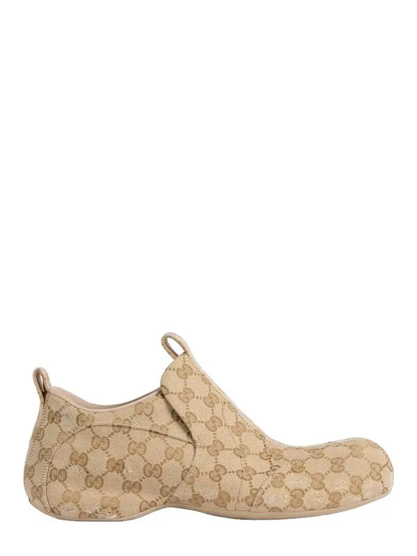 Gucci Gg Canvas Mid High-top Sneakers - Beige