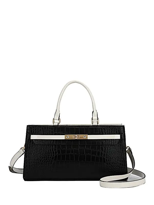 MKF COLLECTION - J'OMOR Colby Satchel Bag - Black