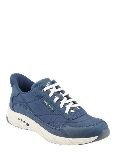 Easy Spirit Ace Quilted Paneled Sneakers - Dark Blue