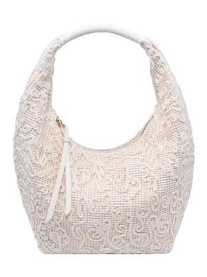 URBAN EXPRESSIONS Micah Hobo Bag - Ivory