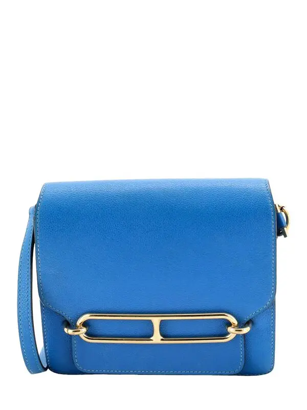 Hermès Roulis Bag Evercolor 18 - Blue