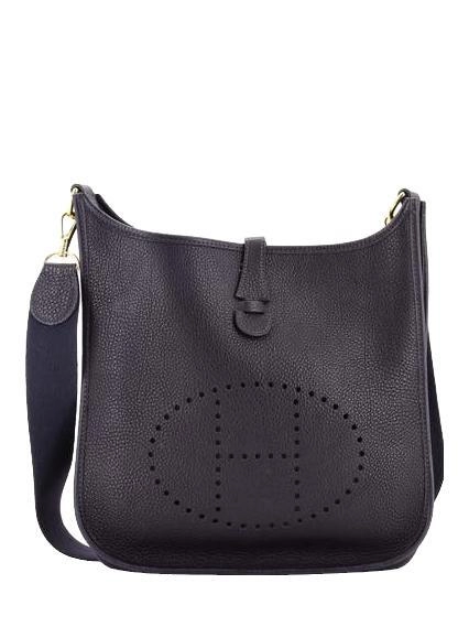Hermès Evelyne Bag Gen I Clemence Pm - Blue