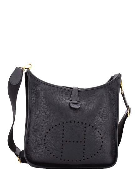 Hermès Evelyne Bag Gen Iii Clemence Pm - Black