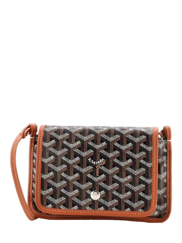 Goyard Plumet Clutch Wallet Coated Canvas - Brown