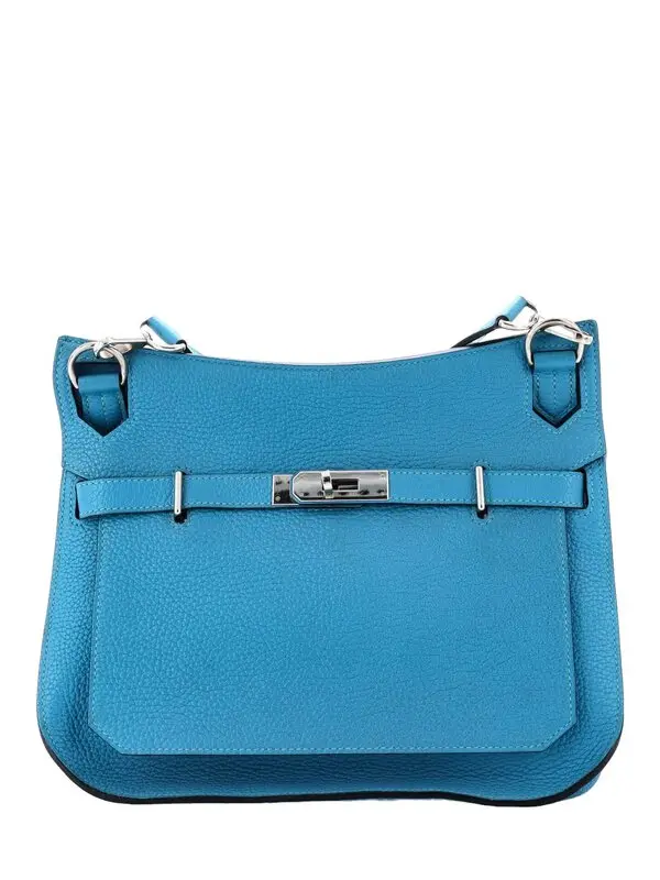 Hermès Jypsiere Bag Clemence 28 - Blue