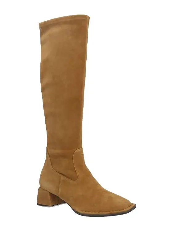 L'AMOUR DES PIEDS Nolita Stretch Leather Boot - Coffee