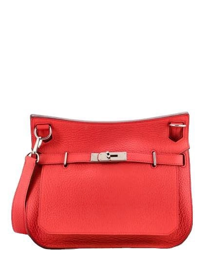 Hermès Jypsiere Bag Clemence 28 - Red