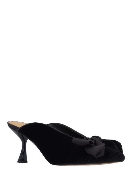 J. Reneé Elvani Pointed Toe Heeled Mule - Black
