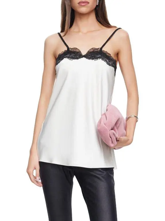 Lioness Lace Trim Camisole - Ivory