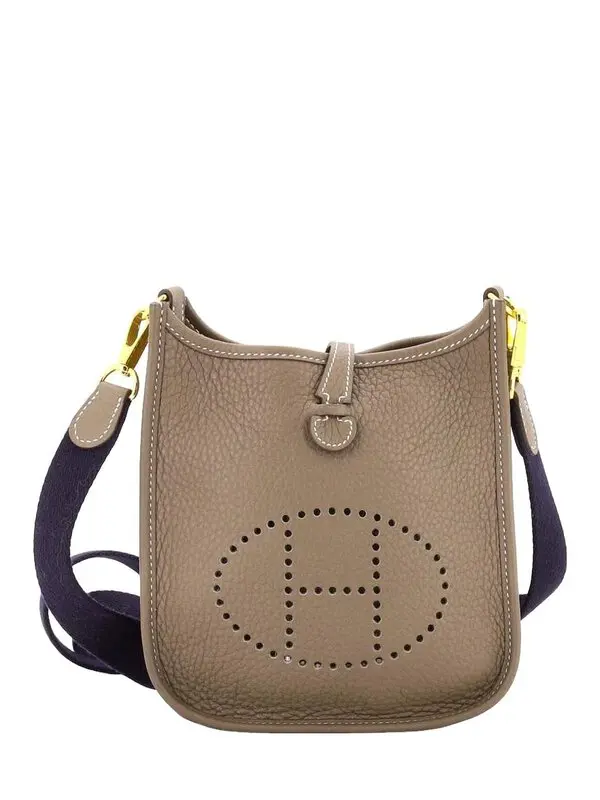 Hermès Evelyne Bag Gen Iii Clemence Tpm - Grey