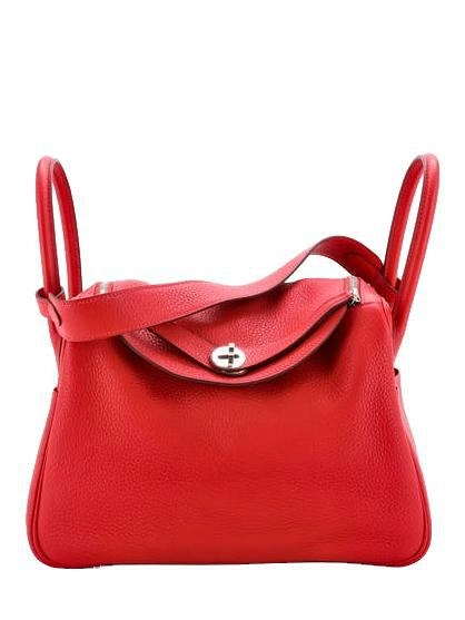 Hermès Lindy Bag Clemence 30 - Red