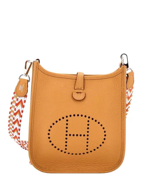 Hermès Evelyne Bag Gen Iii Clemence Tpm - Brown