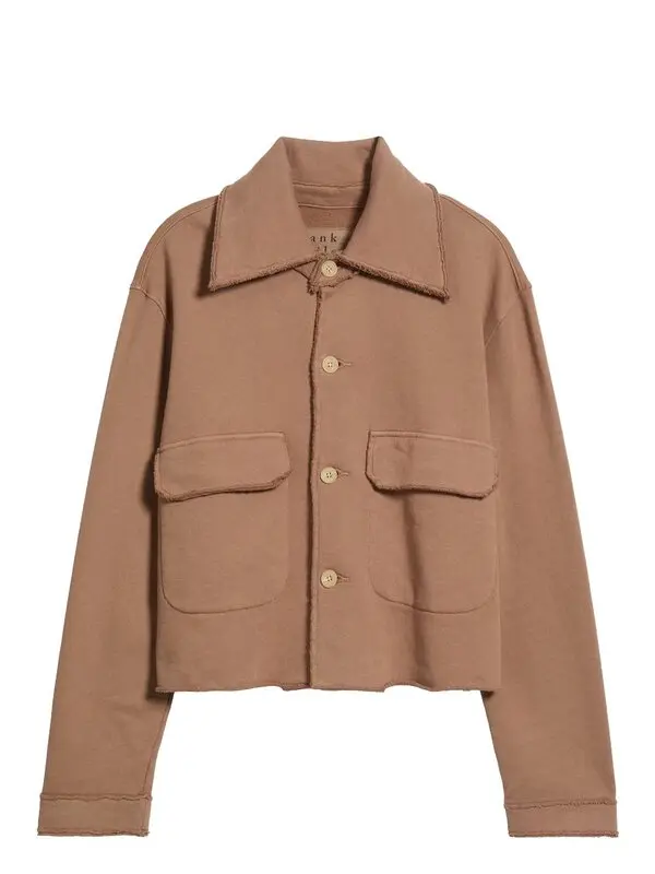 Frank & Eileen Rowan Boxy Crop Jacket - Chai